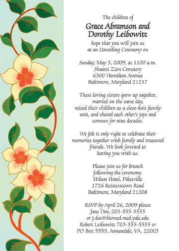 Unveiling Ceremony Program